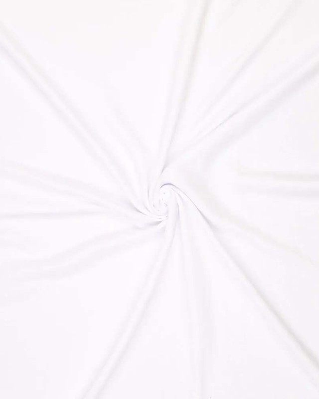Tissu Blanc Effet Texturé Oekotex Oekotex I - Mercerine