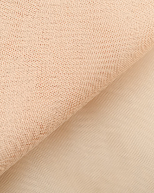 Tulle Rigide 150cm Beige - Mercerine
