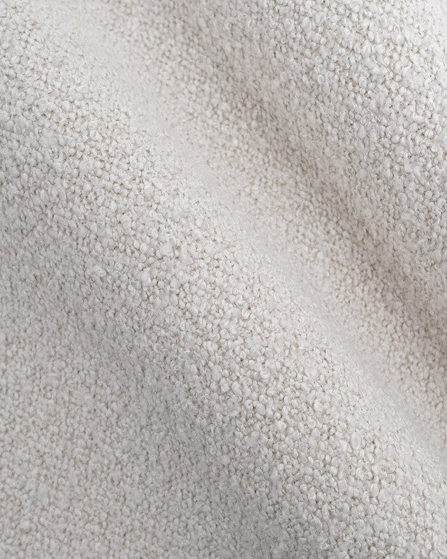Tissu Ameublement Bouclette Crème Loop - Mercerine