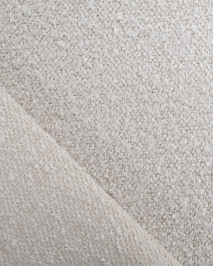 Tissu Ameublement Bouclette Crème Loop - Mercerine