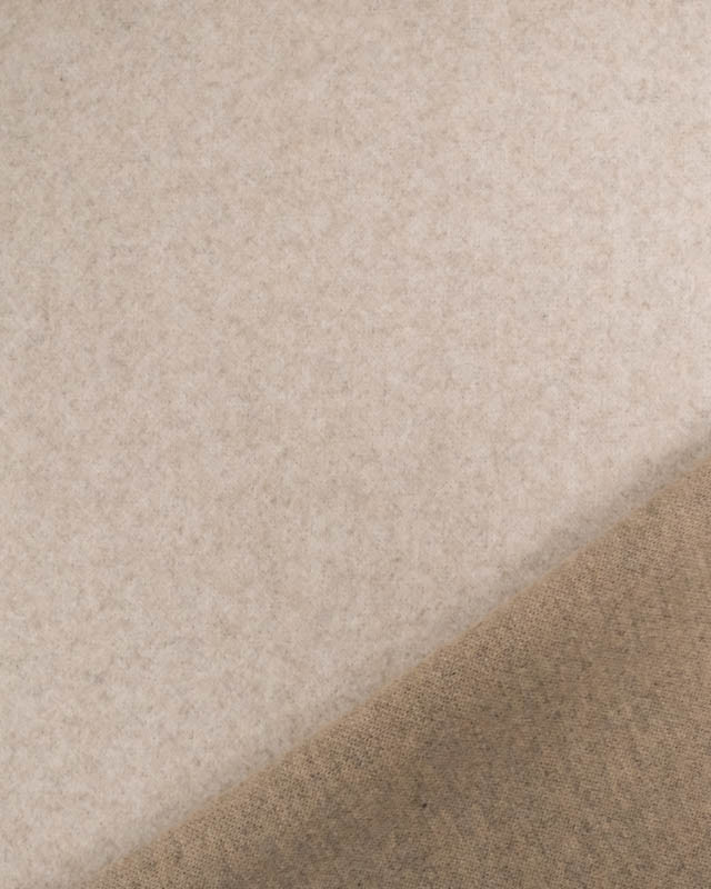 Tissu Lainage Chevron Beige - Mercerine