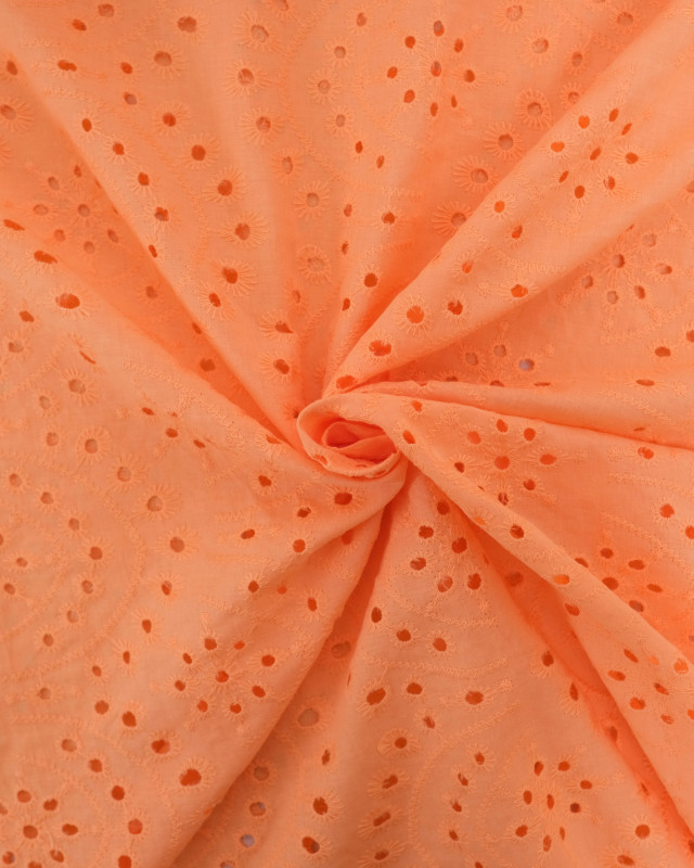 Tissu orange au mètre – Chaleur & créativité | Mercerine