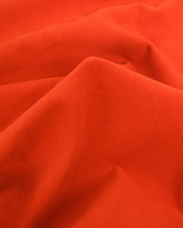 Tissu orange au mètre – Chaleur & créativité | Mercerine